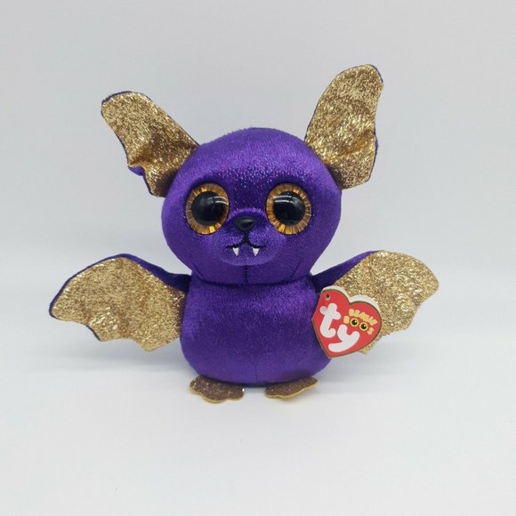 Ty | Toys | Ty Beanie Boos 6 Count Purple Bat Plush Animal Toy ...